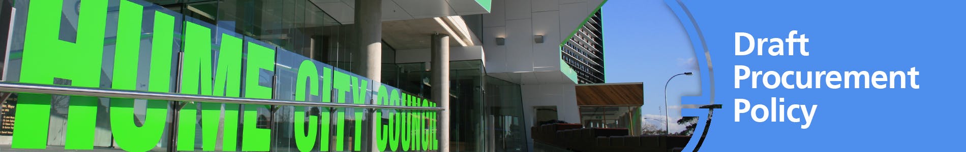 Procurement Policy | Participate Hume